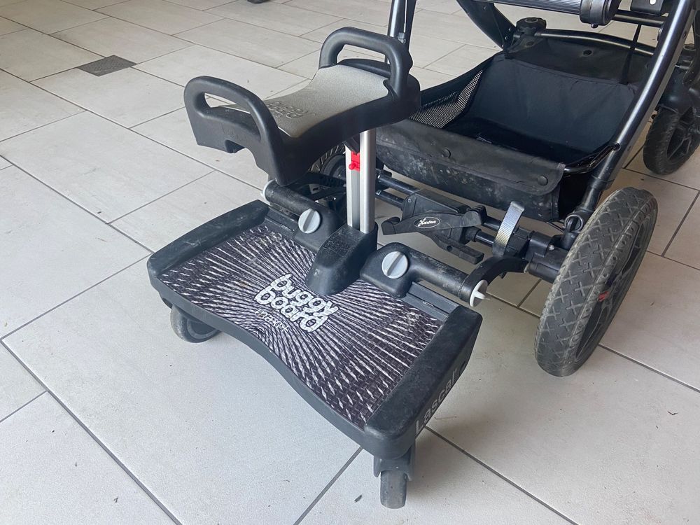 Lascal Buggy Board Maxi+ mit Sitz Trittbrett Kinderwagen | Kaufen auf ...