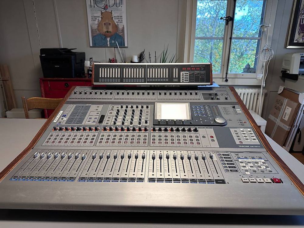 Tascam DM-4800 64 Kanal Digitalmischpult (Gebraucht) in Lützelflüh ...