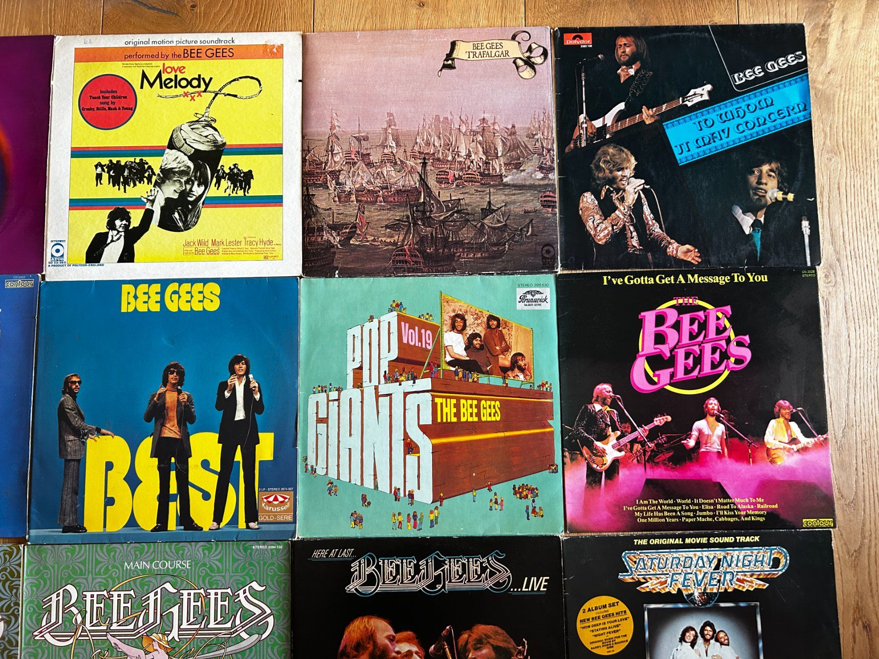LP Sammlung Bee Gees, 41 LPs, teils div. Pressungen, rare (Gebraucht ...