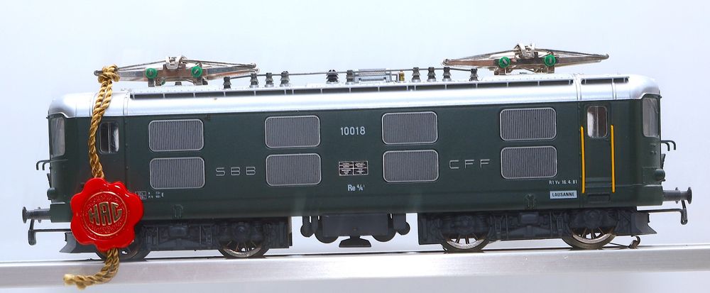 HAG CFF-SBB Re 4/4 I SERIE 1 N°225 WECHSELSTROM AC (Neu und ...