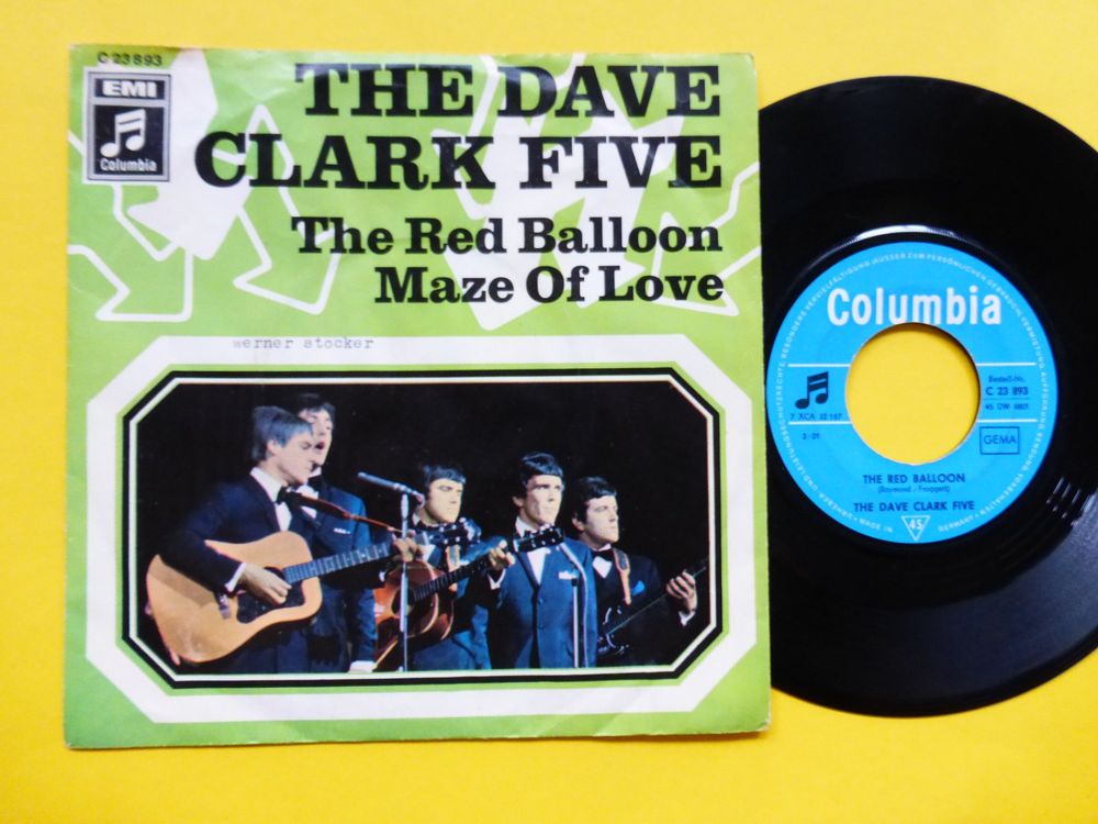 The Dave Clark Five – The Red Balloon / Maze Of Love (Gebraucht) in ...