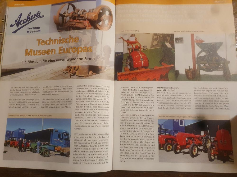 Alte Landtechnik 3/17 Meier Traktor Reform Muli Aecherli xb (Gebraucht) in Flawil für CHF 20 ...