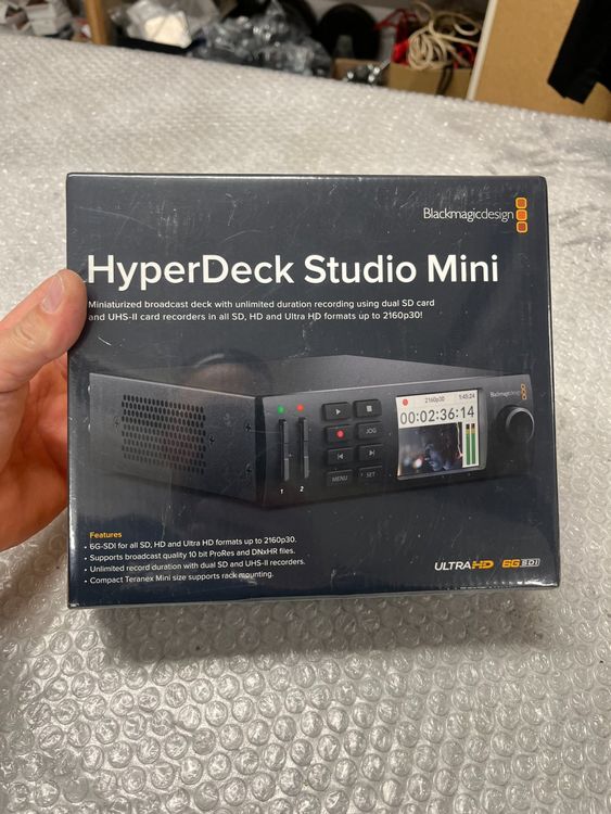 HyperDeck Studio Mini (Neu und originalverpackt) in Zürich für CHF 370 – mit Lieferung auf ...