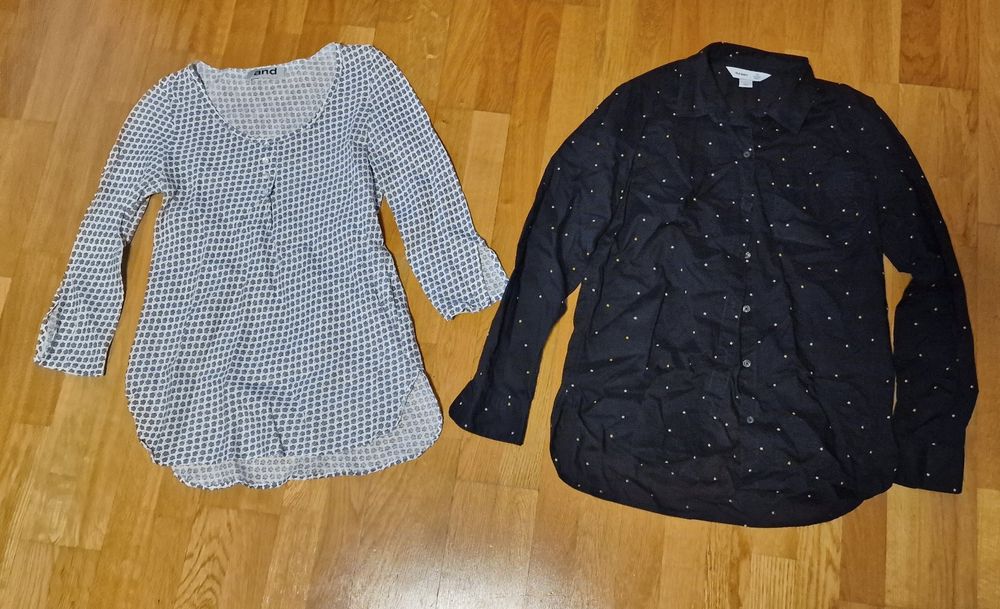 Set aus 2 Hemd und Bluse "and Camicie 38" und "Old Navy S" (Gebraucht ...