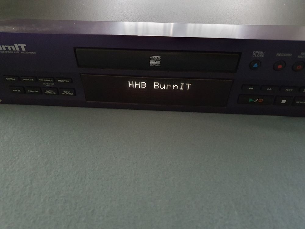 HHB CD-Player CDR-830 (Gebraucht) in Diepoldsau für CHF 250 – mit ...