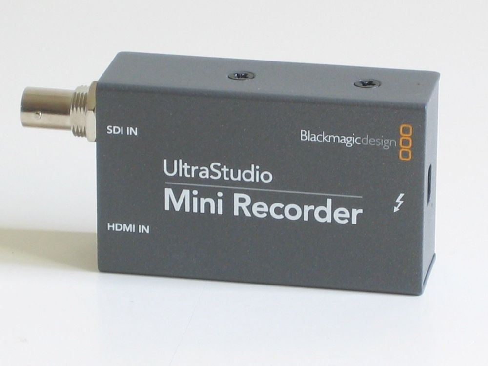 Blackmagic SDI/HDMI - Ultra Studio Mini Recorder (Neu (gemäss ...