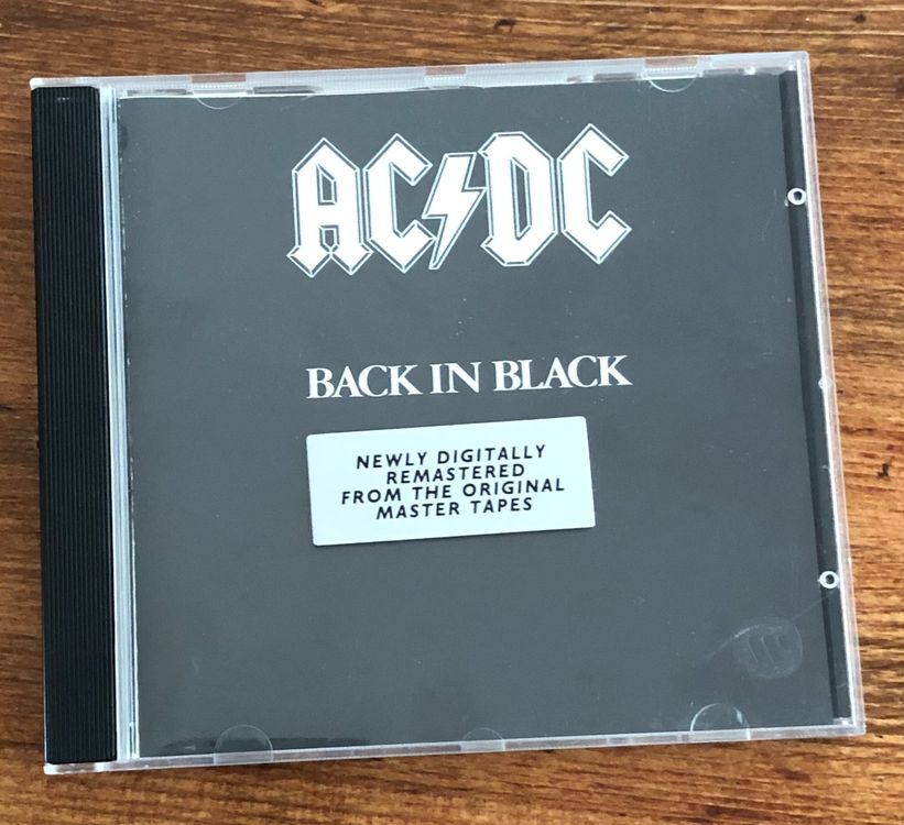 AC/DC – Back In Black CD | Kaufen auf Ricardo