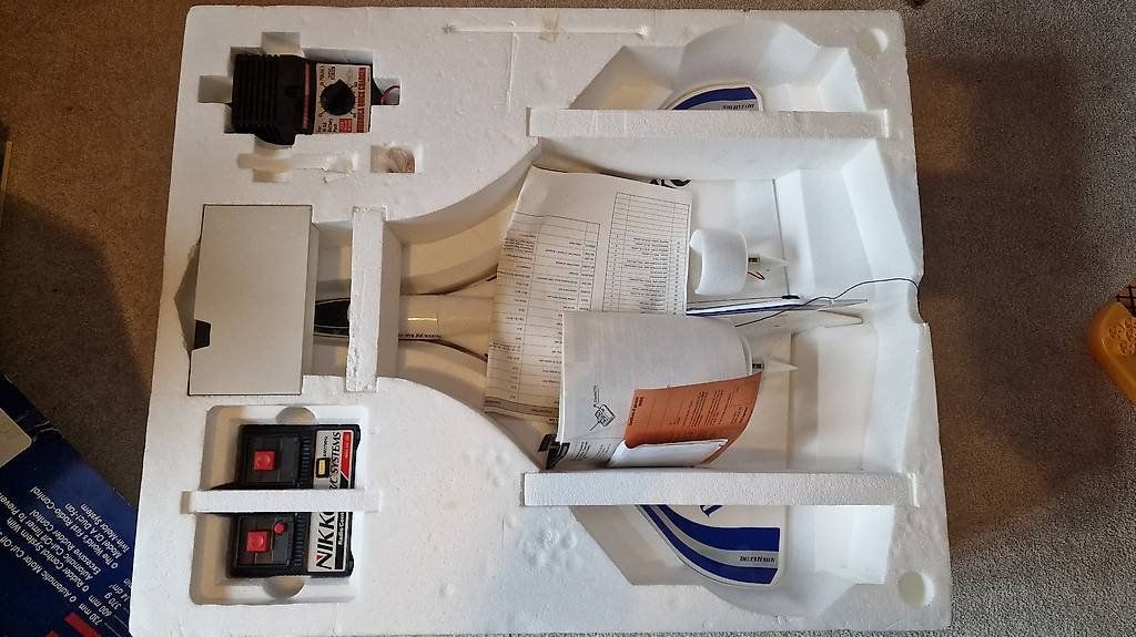 Nikko Delta Hawk,1/14 RC Flugzeug, Rarität, Sammlerstück! (Defekt) in ...