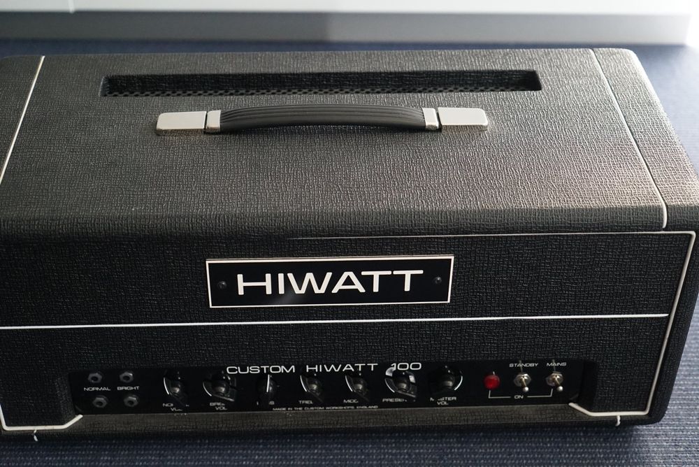 HIWATT Custom Shop DR103 100W Head Class A/B Made in England (Gebraucht ...