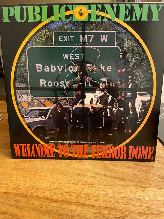 Hip Hop Public Enemy Welcome to the Terror Dome Maxi Vinyl (Gebraucht ...