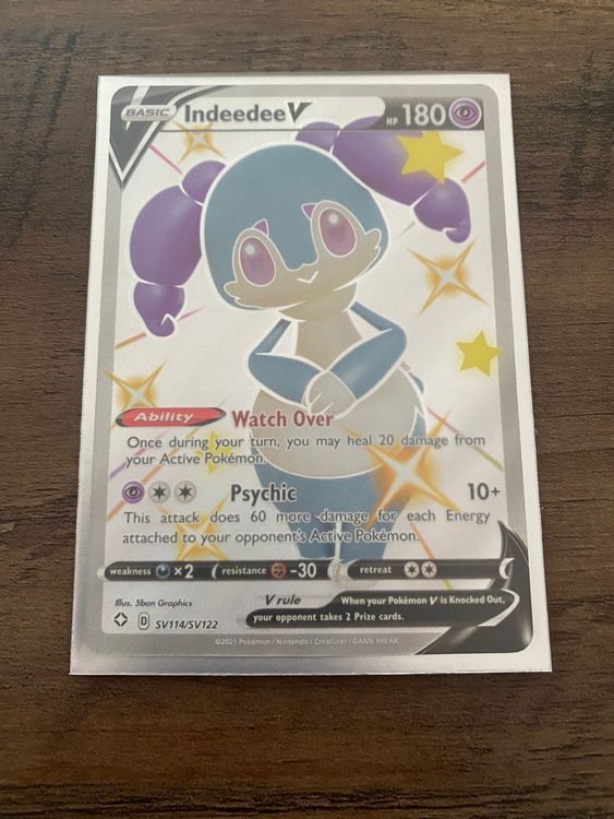 carte Pokémon Indeedee V (Neu (gemäss Beschreibung)) in Echallens für ...