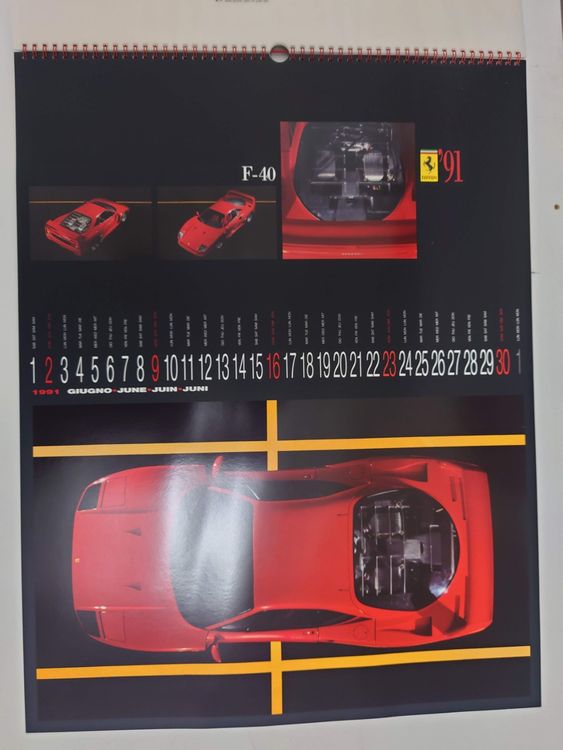 Ferrari Kalender limitierte Auflagen 1990 - 2022 (Gebraucht) in Samstagern für CHF 40 – nur ...