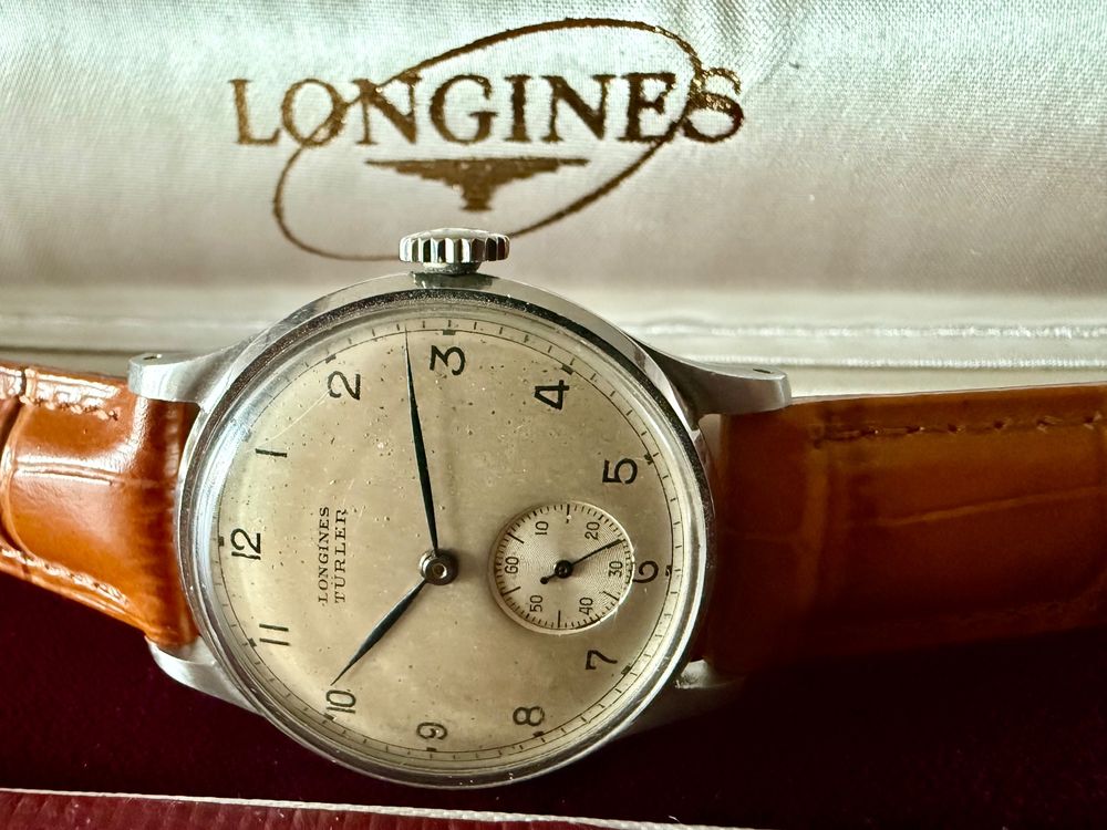 LONGINES rare vintage 1945 manual winding watch, serviced (Gebraucht ...