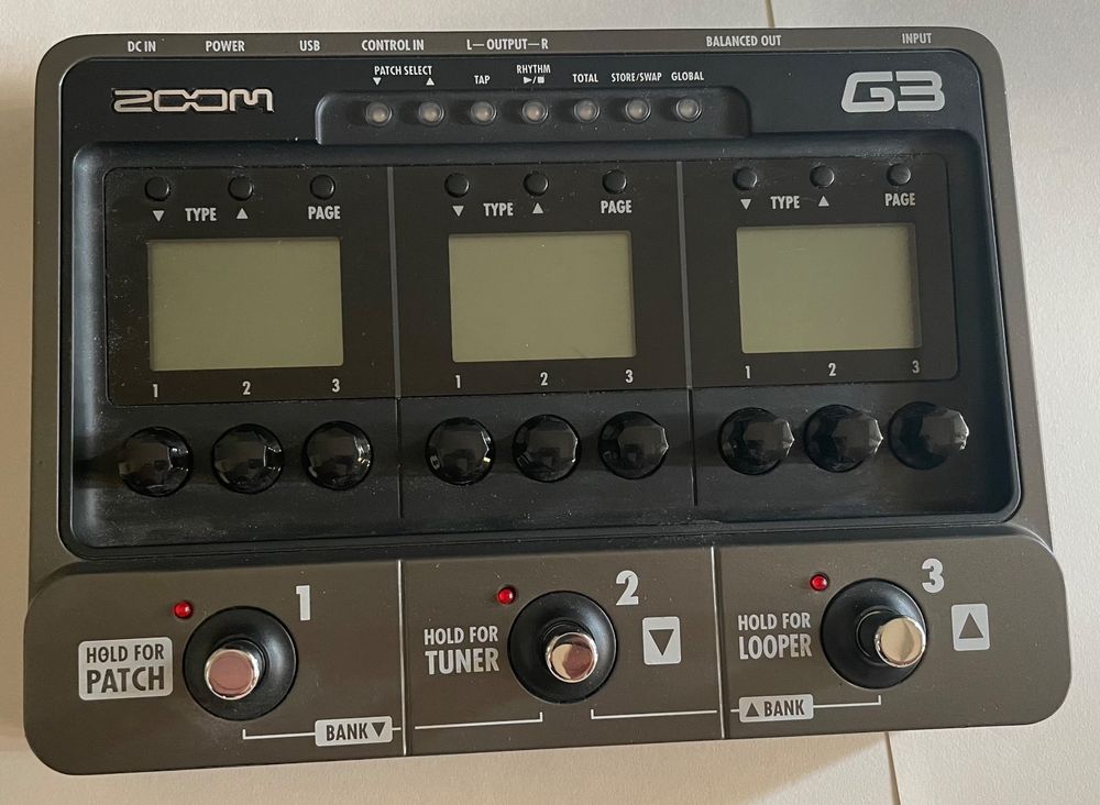 ZOOM G3 Guitar Multi Effects Pedal / Multi-Effekt-Pedal (Gebraucht) in Aarau für CHF 60 – mit ...
