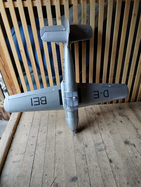 RC Messerschmitt ME-108 " Taifun" von Hebu (Neu (gemäss Beschreibung ...