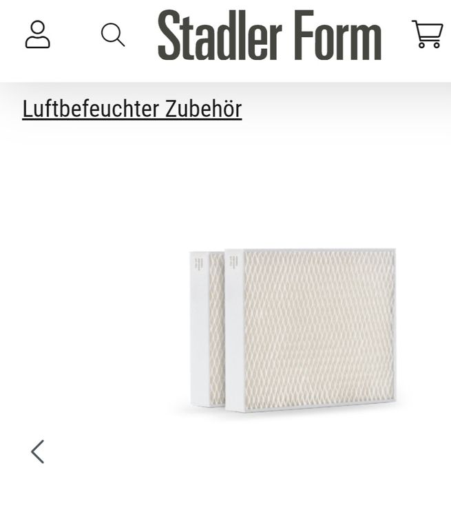 8x Filter Stadler Form Oskar/Karl (luftbefeuchter) neu (Neu und ...