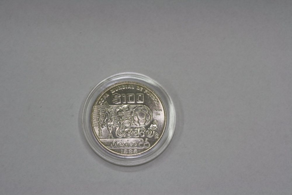 100 Pesos Mexico WM 1986, Silber (Neu (gemäss Beschreibung)) in Chur für CHF 21 – mit Lieferung ...
