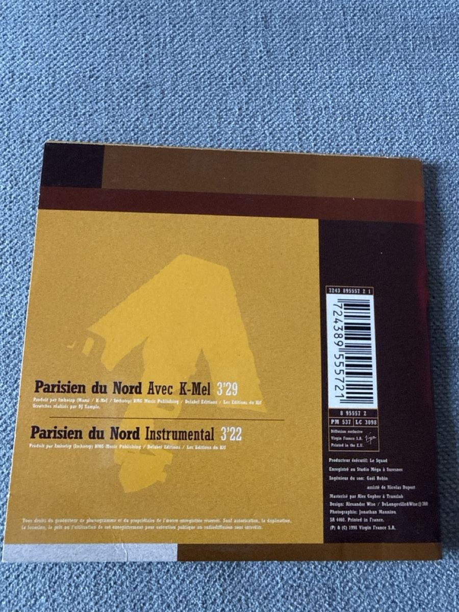 Cheb Mami & K-Mel - Parisien du Nord CD Album Top État! (D'occasion) à ...