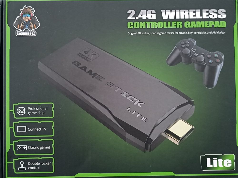 Game Stick Lite 4K PS1 GB ATARI MAME (Neu (gemäss Beschreibung)) in ...