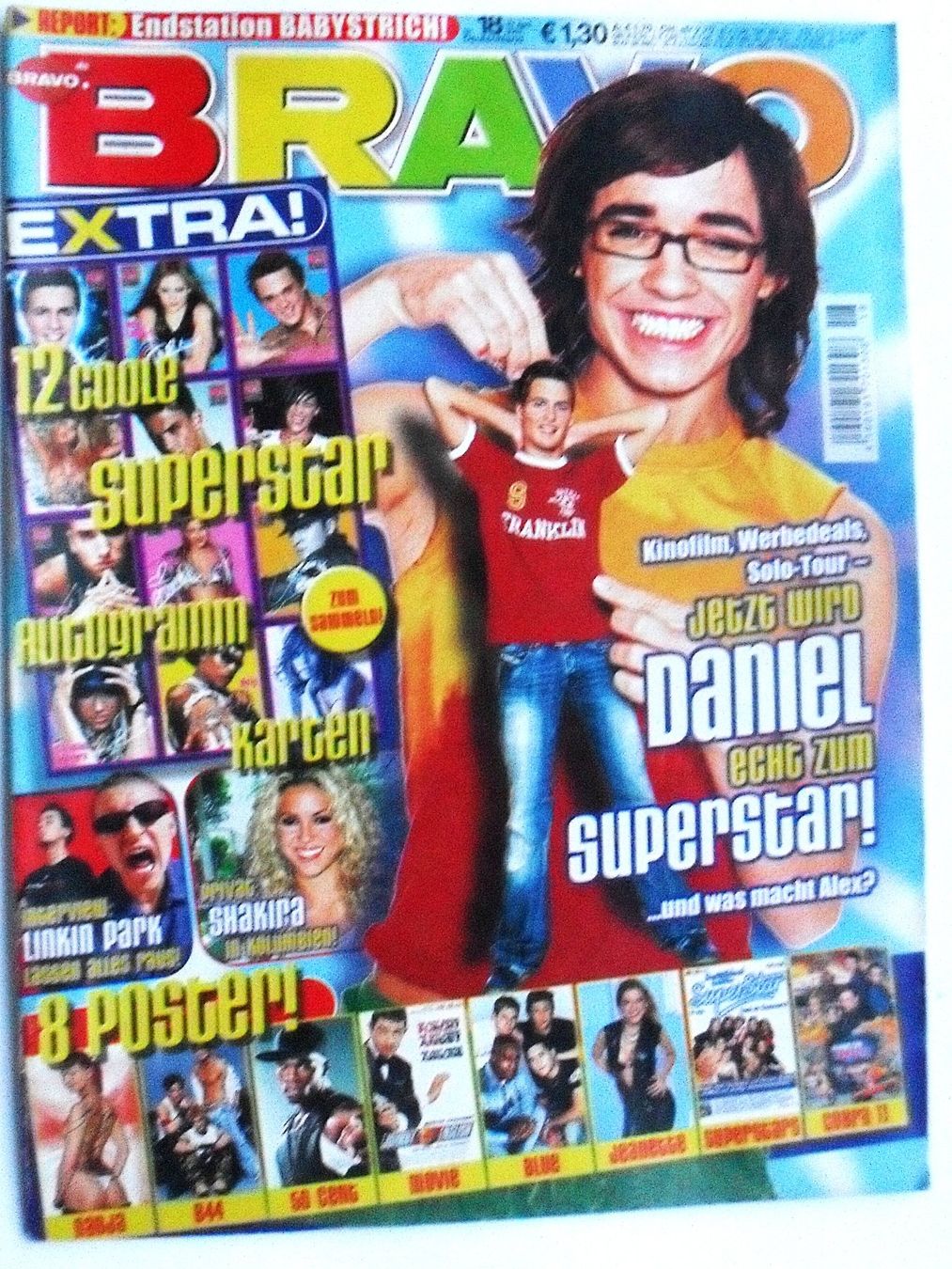 BRAVO Heft APRIL 2003 LINKIN P - JEANETTE - SCOOTER - EMINEM (Gebraucht ...