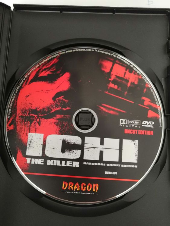 ICHI THE KILLER - DVD - LIMITED EDITION ONLY 500stk. | Kaufen auf Ricardo
