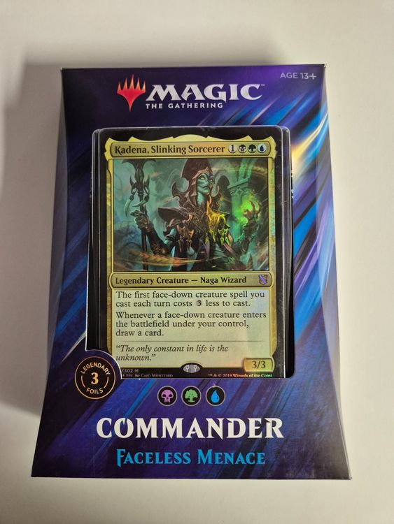 Magic The Gathering Commander Deck Faceless Menace (Neu und ...