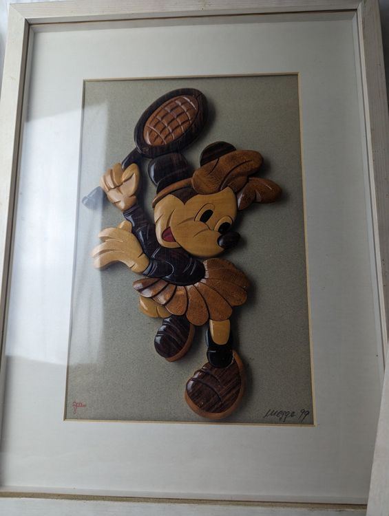 3 Mickey Mouse Disney Bilder Holz gross (Gebraucht) in Baden für CHF 65 ...