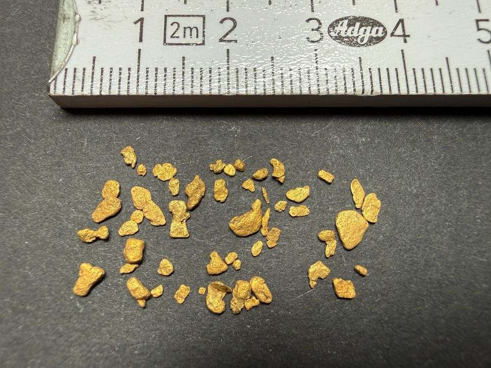 1 g Goldnuggets, Eigenfund aus Alaska Crevice Creek (Neu (gemäss ...