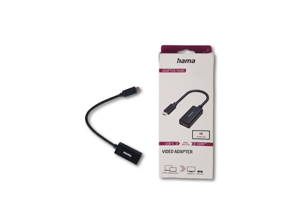 HAMA USB-C HDMI Video Adapter (Neu (gemäss Beschreibung)) in Suhr für ...