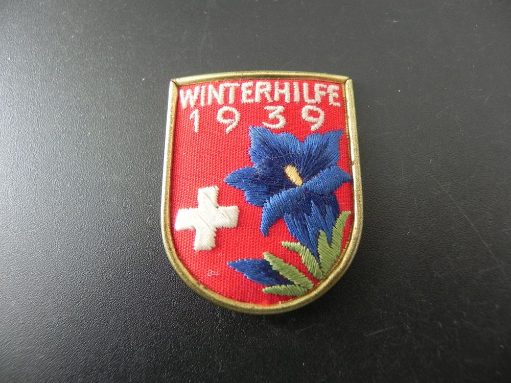 Abzeichen Winterhilfe Schweiz 1939 | Kaufen auf Ricardo