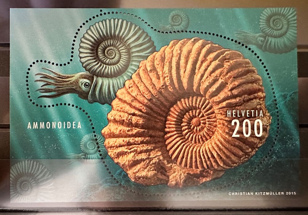 Sonderblock Ammonoidea (Gebraucht) in Bürchen für CHF 1 – mit Lieferung ...