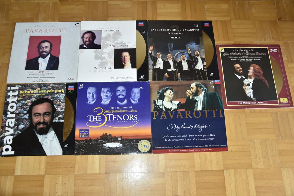 Pavarotti Laserdiscs Collection | Kaufen auf Ricardo