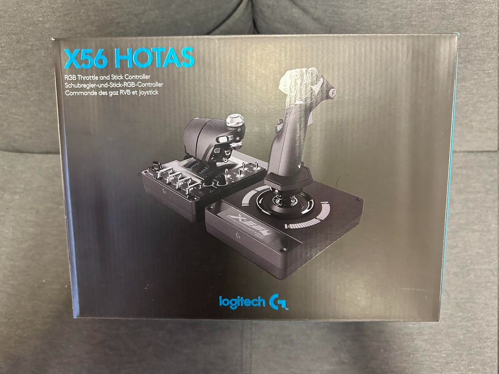 Logitech X56 HOTAS RGB Throttle and Stick Controller | Kaufen auf Ricardo