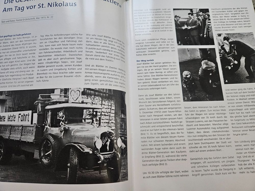 Saurer Gazette NR 106 3/18 Saurer 5 AE Saurer 2C xa (Gebraucht) in ...