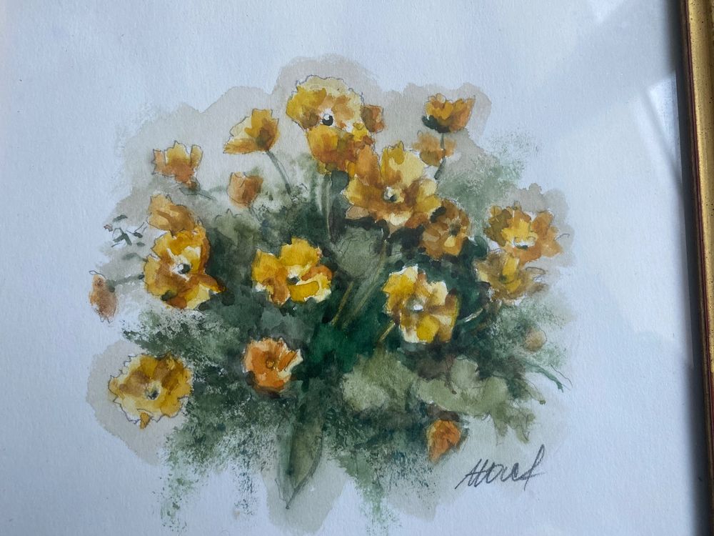 Original Aquarell Milo Naef Wattwil Toggenburg (Gebraucht) in Mosnang für CHF 60 – mit Lieferung ...