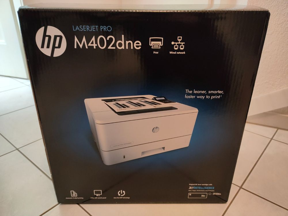 Drucker HP Laserjet Pro M402dne | Kaufen auf Ricardo