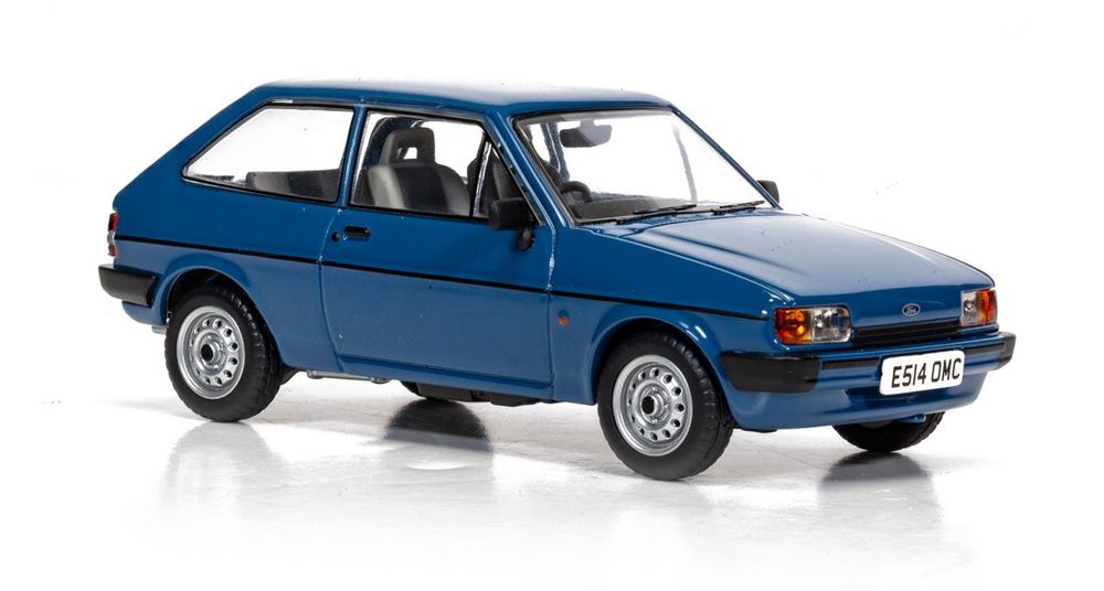Ford Fiesta MK II 1.1 Phase II 1986-1989 RHD Maritime blau (Neu und ...