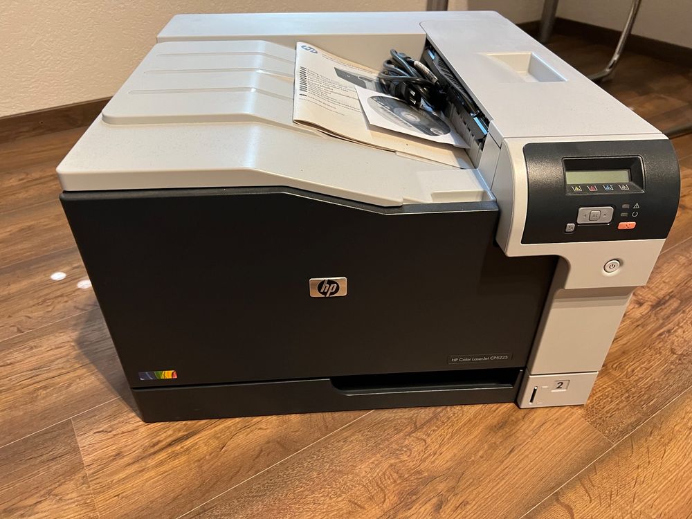 HP CP5225 - A3 Color LaserJet Printer (Neu (gemäss Beschreibung)) in Orvin für CHF 600 – mit ...