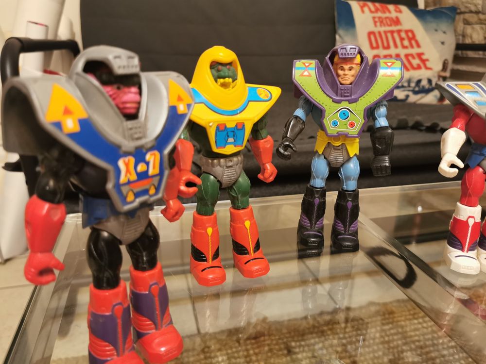 Vintage figurines MX space robots 80's | Kaufen auf Ricardo