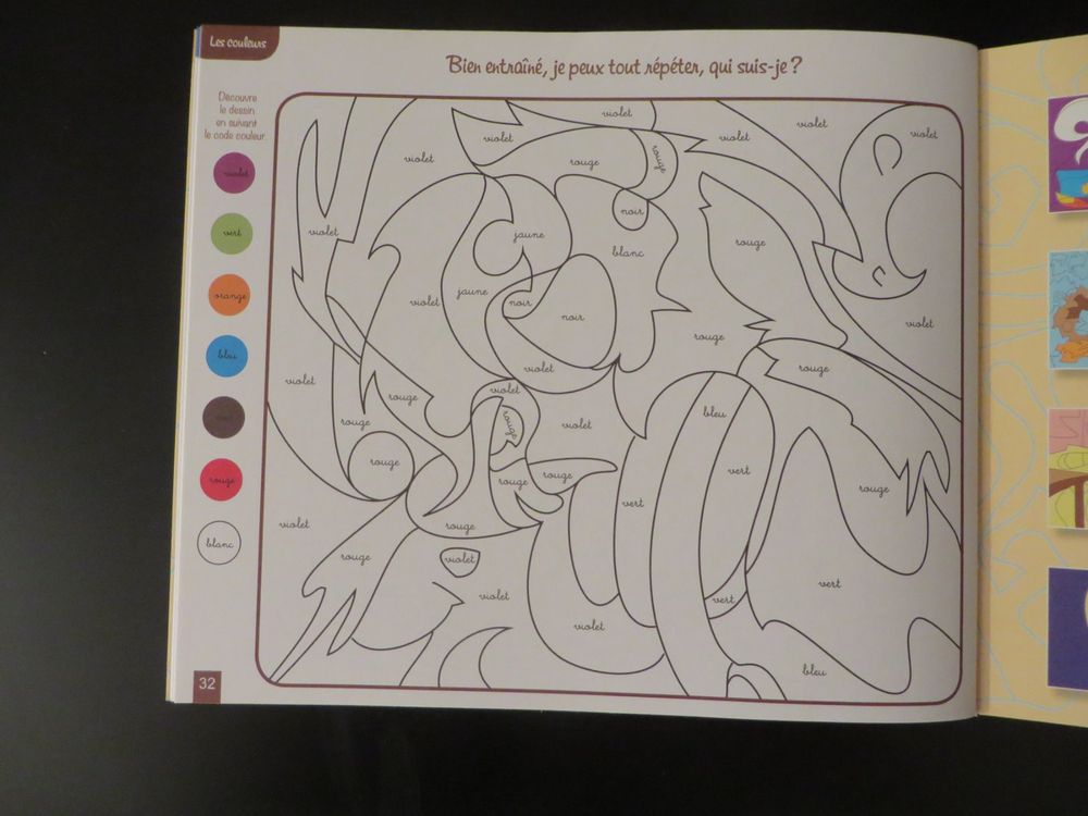 L113 - Coloriages magiques - Lettres et sons (Neu (gemäss Beschreibung ...