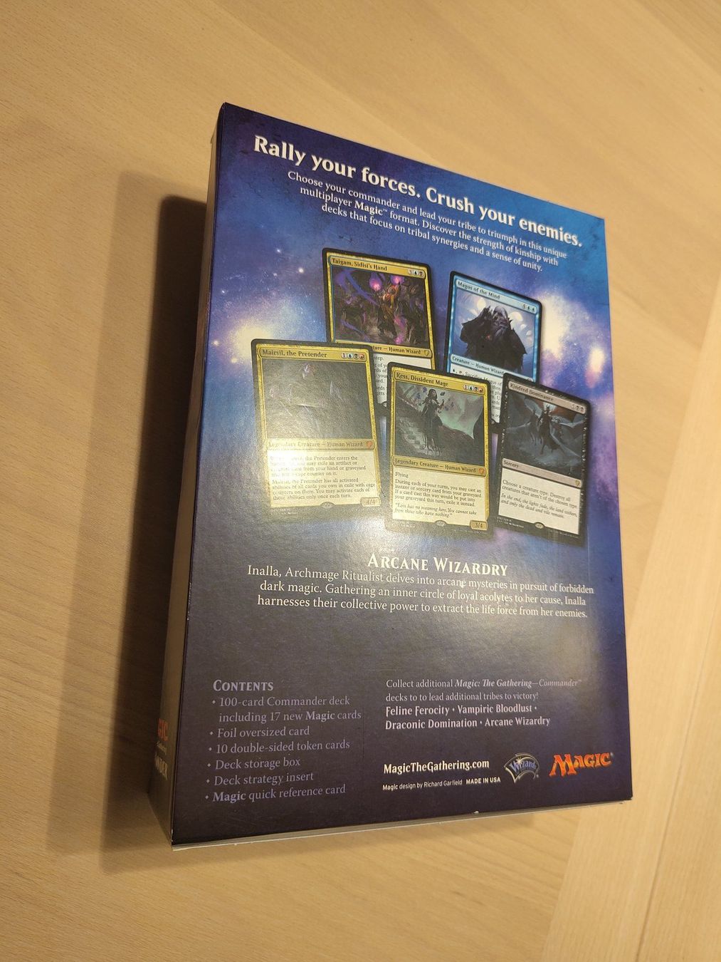 Magic the Gathering - Commander Deck Arcane Wizardry (Neu und ...