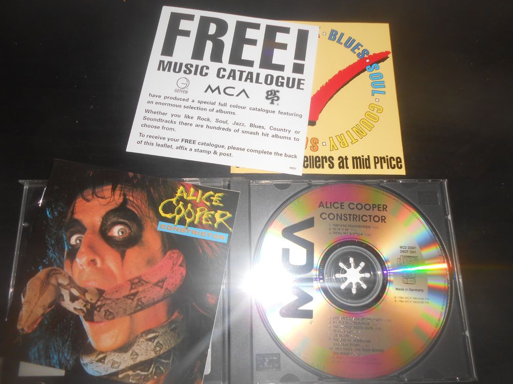 Alice Cooper – Constrictor / 1986 (Gebraucht) in Aarberg für CHF 8 ...