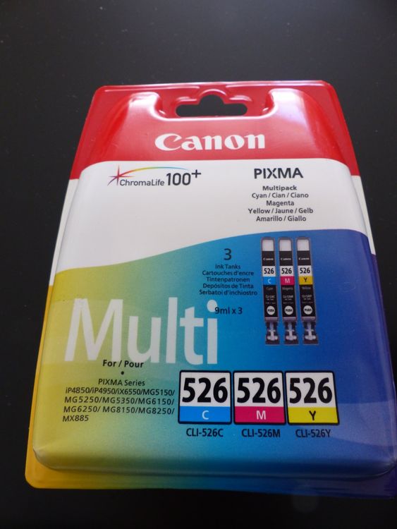 DRUCKERPATRONEN FÜR CANON PIXMA MULTIPACK ( NEU) | Kaufen auf Ricardo
