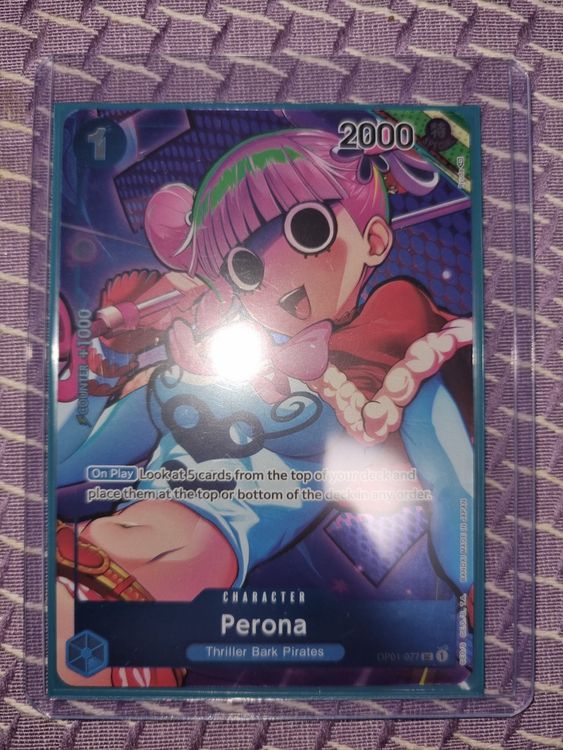 One Piece TCG OP-01-077 Perona Alternative EN Promo (Neu (gemäss ...
