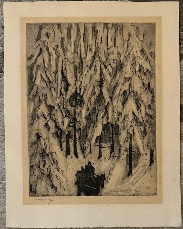 Interessante Radierung Unl Sig (Gebraucht) in Hochdorf für CHF 5 – mit Lieferung auf Ricardo kaufen