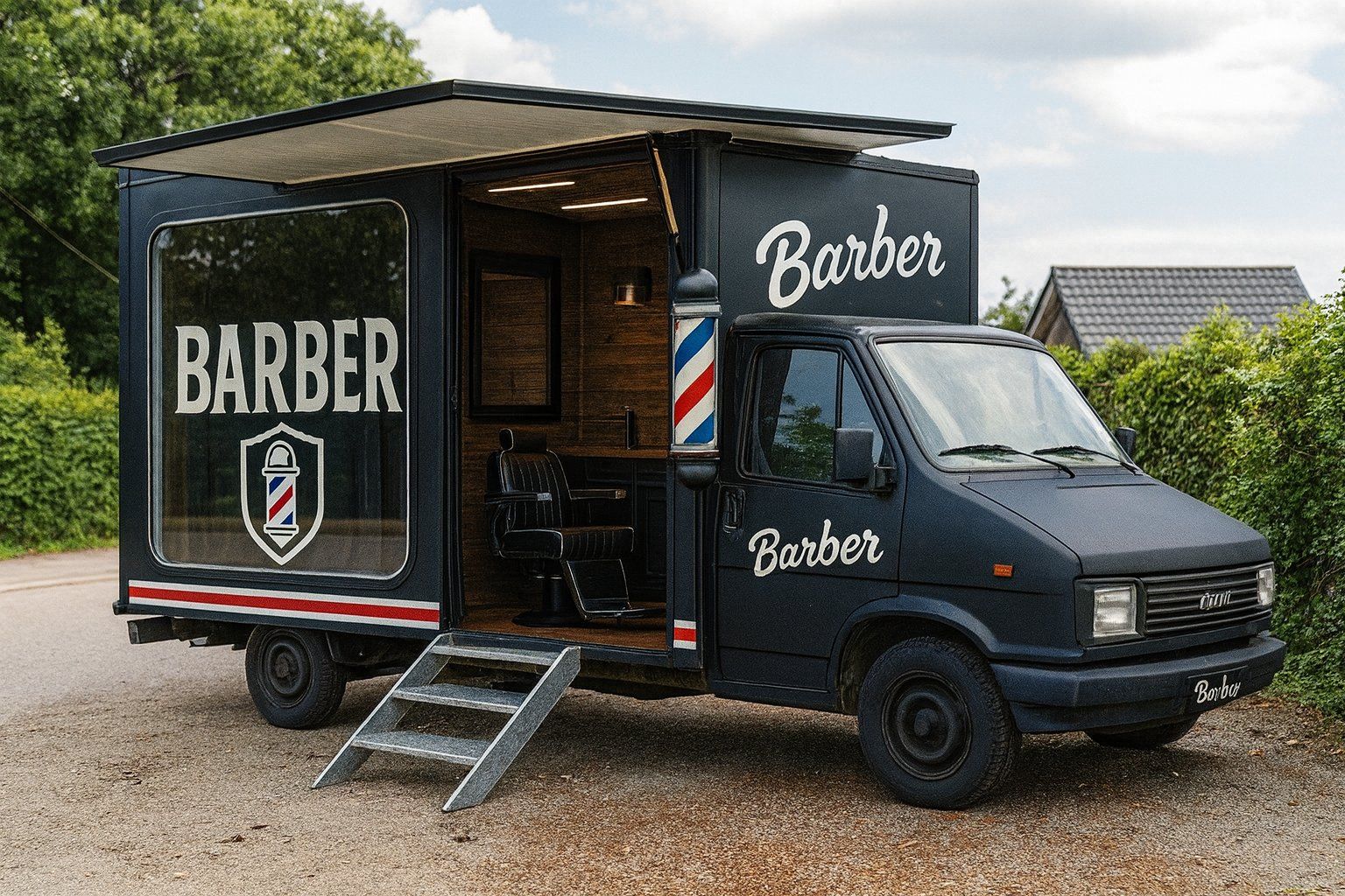 Tinyhous Barbershop Tattooshop Camper 87656Km 2025mfk (Gebraucht) in ...
