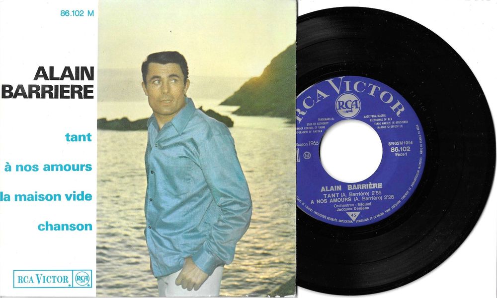 Alain Barrière EP - Tant (Gebraucht) in Savagnier für CHF 3 – mit ...