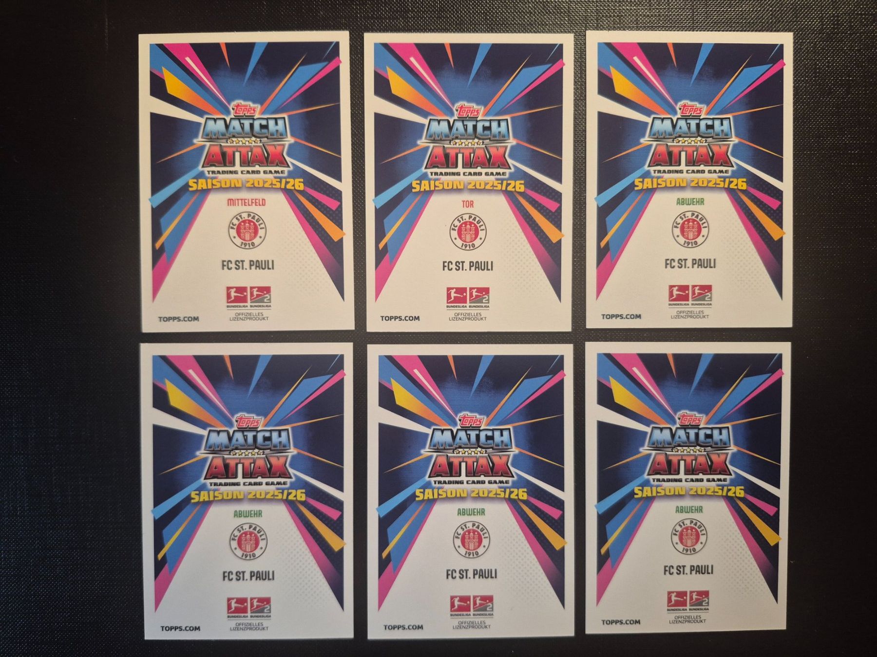 FC St. Pauli 1910 Topps Match Attax 2025/26 (Gebraucht) in Treiten für ...