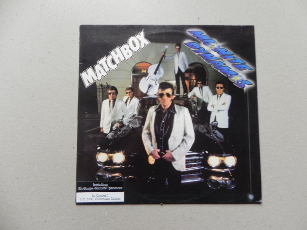 LP brit. Rockabilly Rock Band Matchbox 1980 Midnite Dynamos (Gebraucht ...