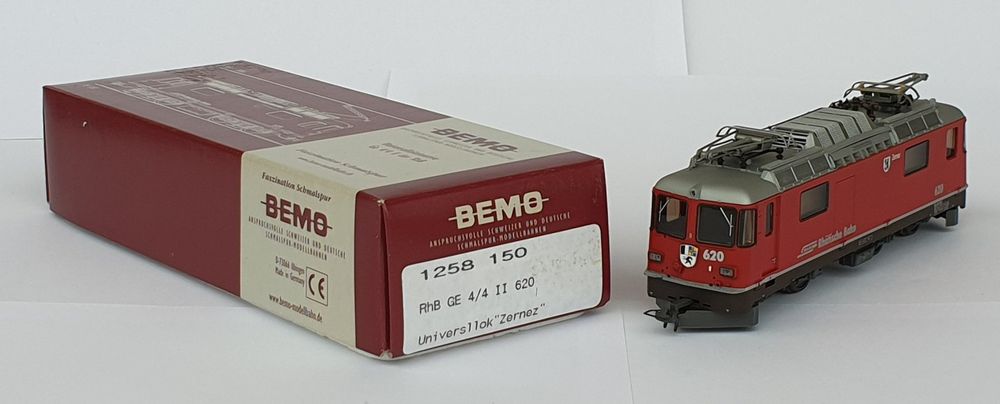 Bemo 1258 150 RhB Ge 4/4 II Universallok 620 Analog H0m | Kaufen auf ...
